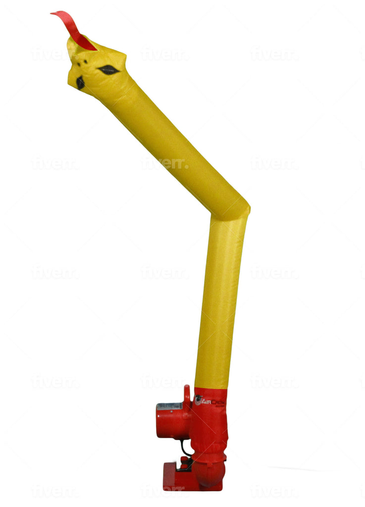 Snake 6 ft Electric Inflatable Scarecrow (ONLY YELLOW AVAILABLE ...