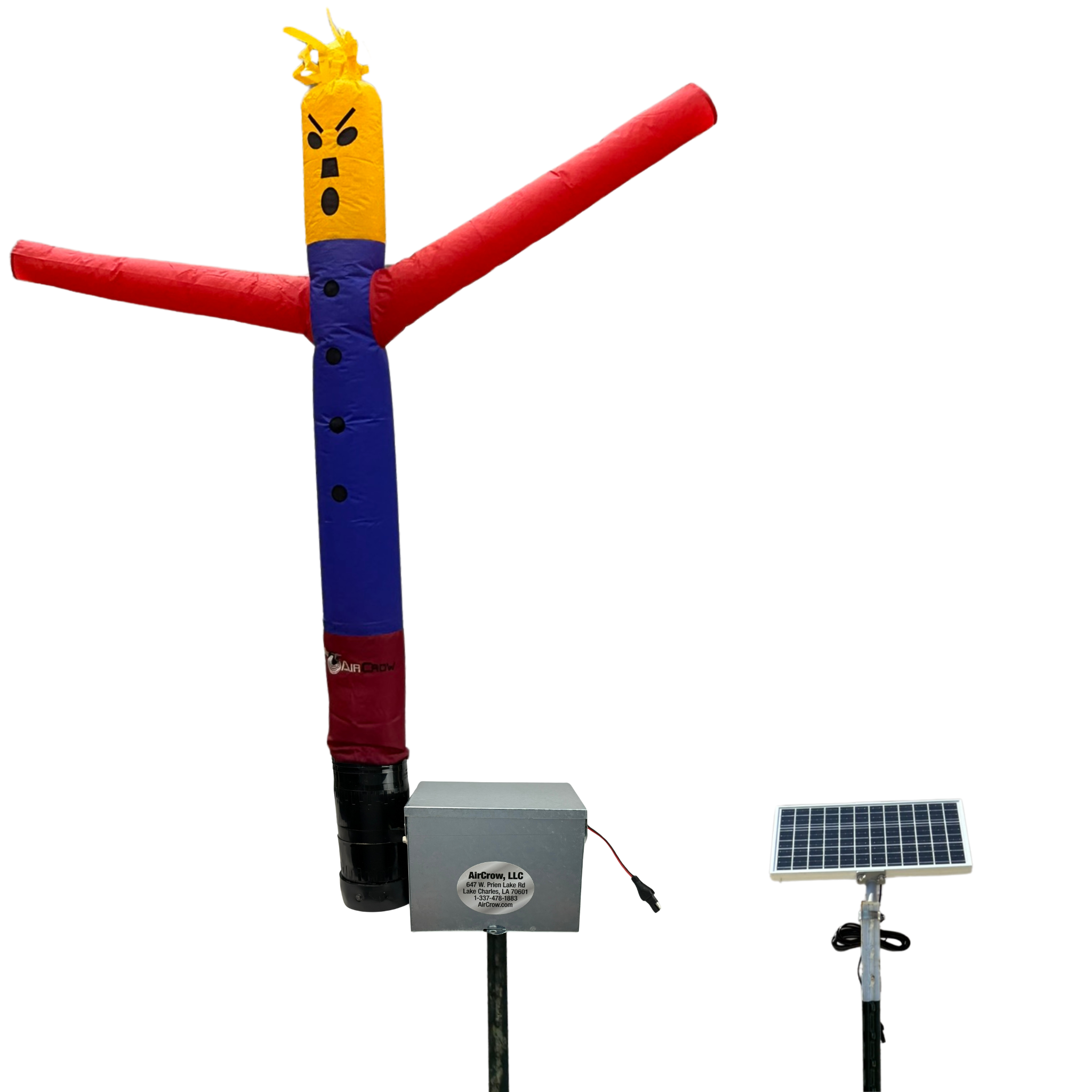 Battery Powered Inflatable Scarecrow Programmable Timer Bundle | Scare ...