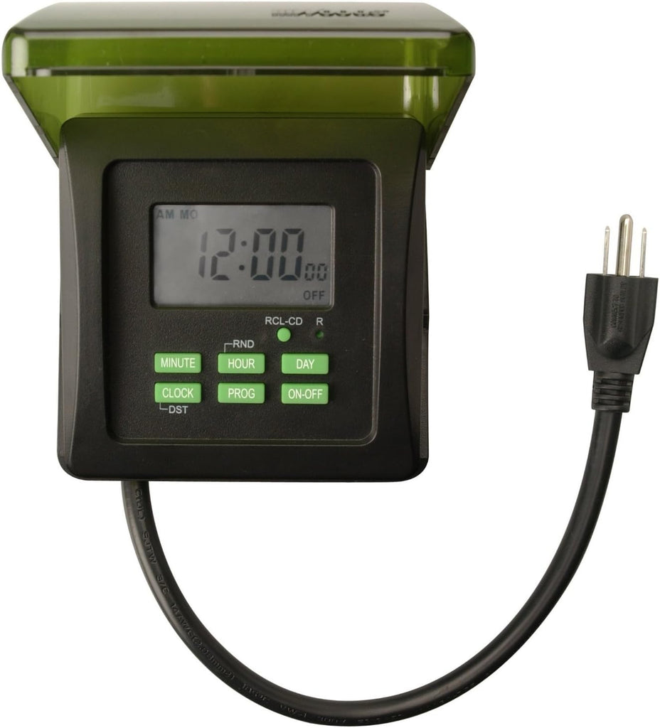 Woods Heavy Duty Digital 3/4 Hp Outdoor Timer | Scare Dancer