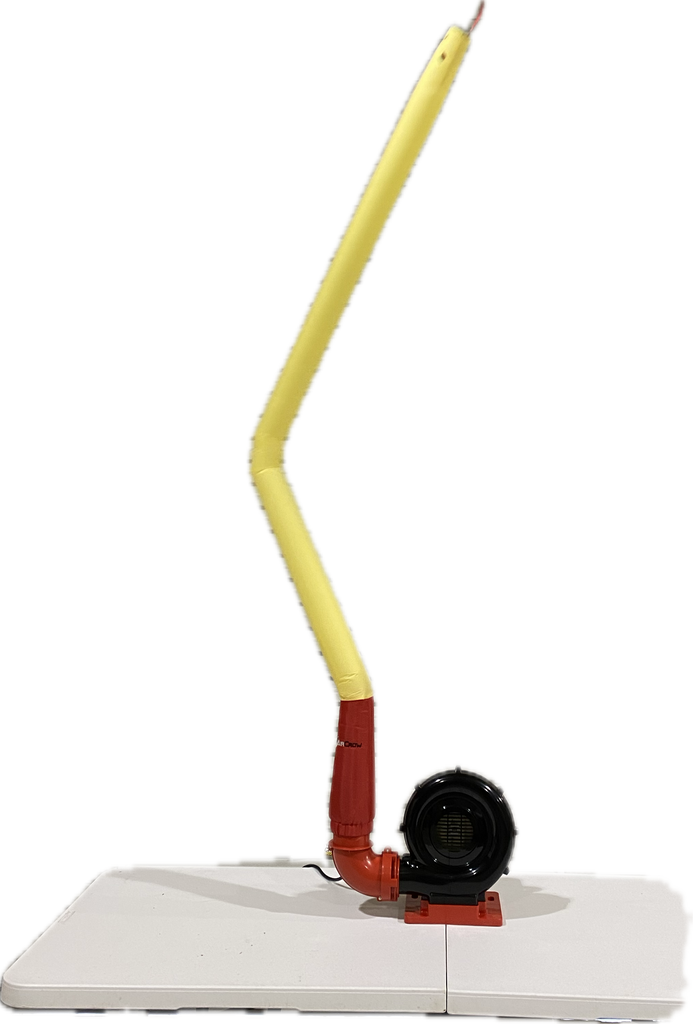 Snake 7 ft Electric Inflatable Scarecrow | Scare Dancer