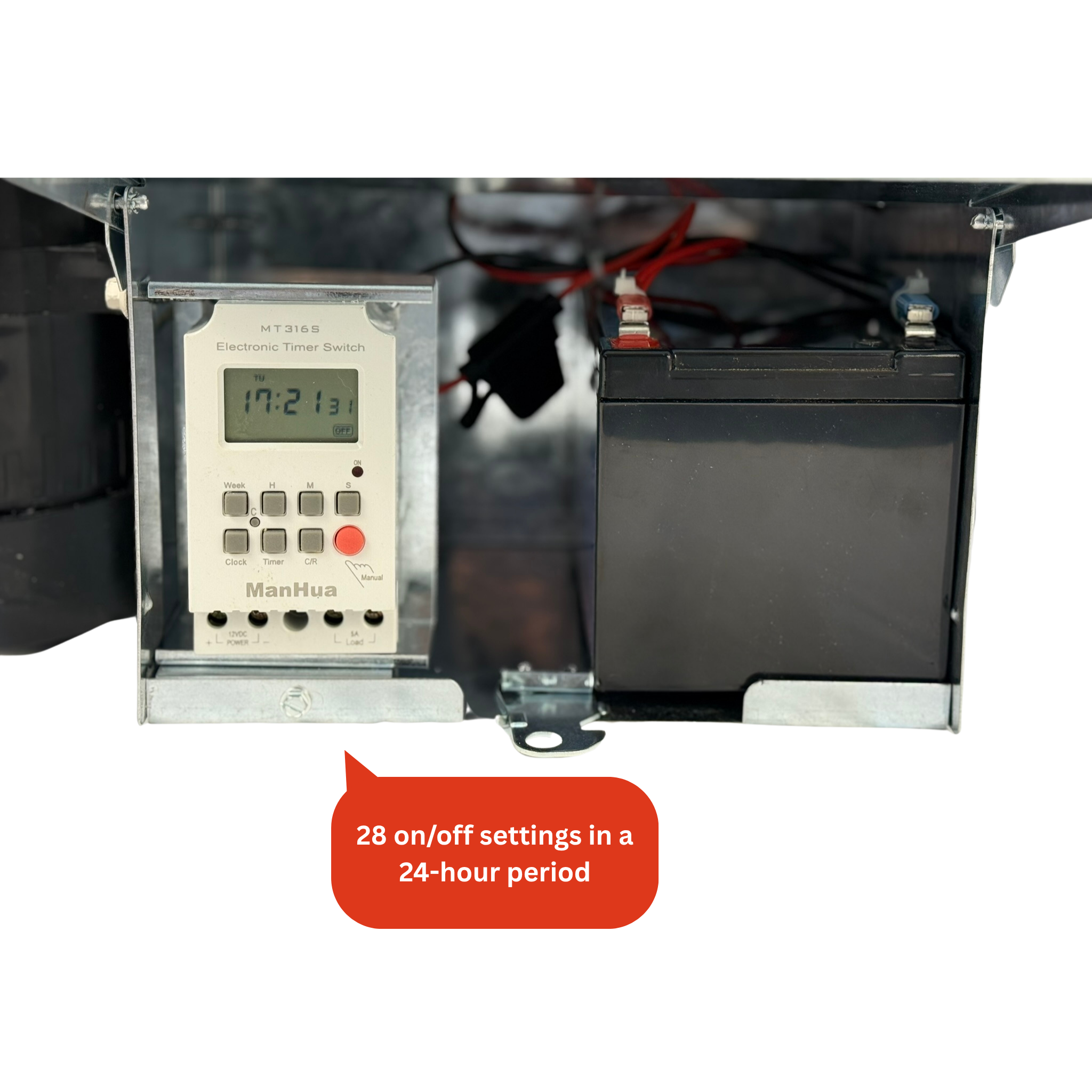 Battery Powered Inflatable Scarecrow Programmable Timer Bundle | Scare ...