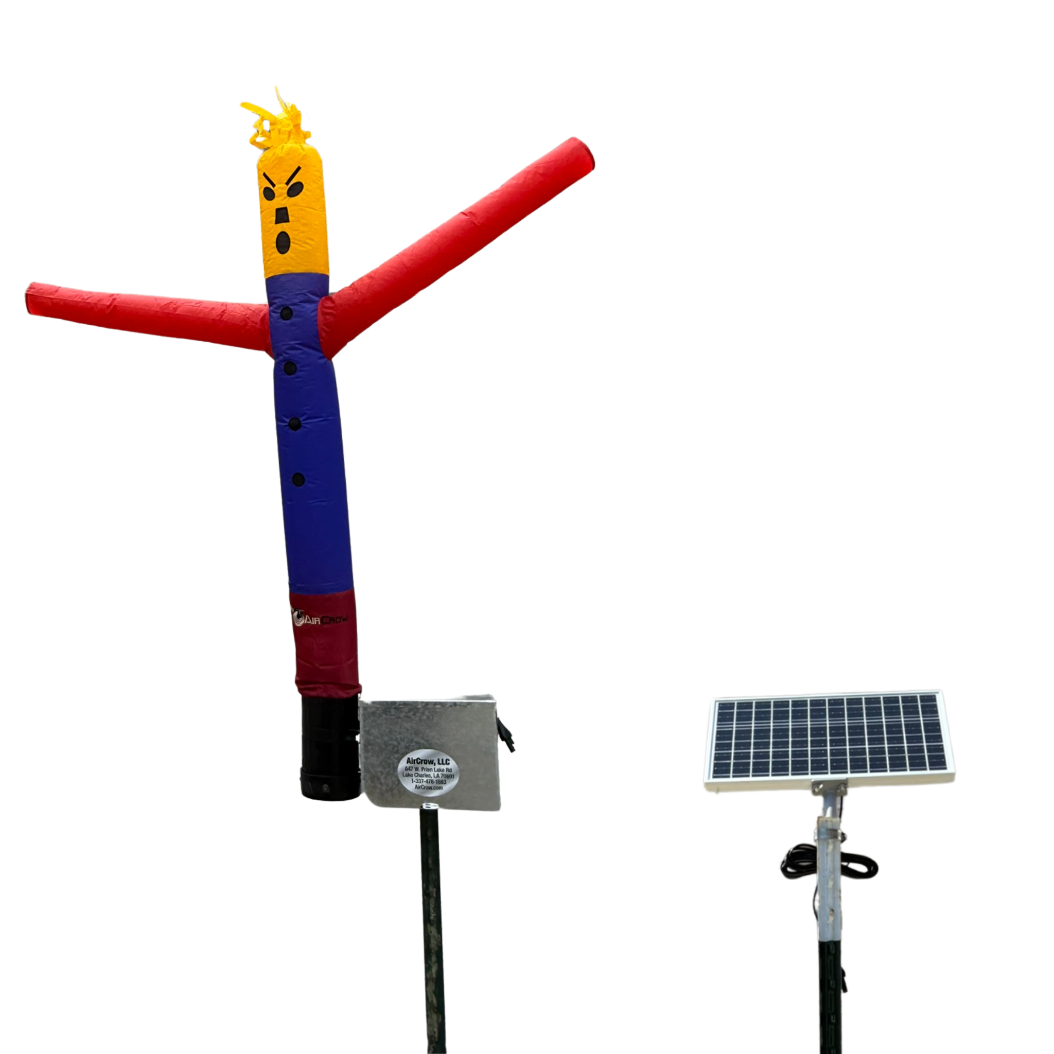 Battery Powered Inflatable Scarecrow Programmable Timer Bundle | Scare ...