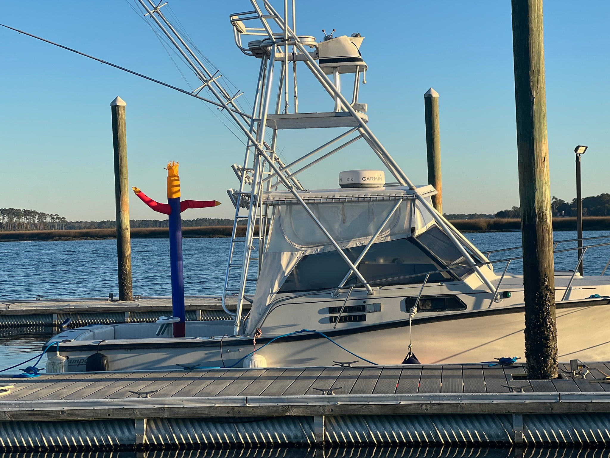 Scarecrow 8 ft Electric Inflatable Scarecrow (Raven Blower) | Scare Dancer